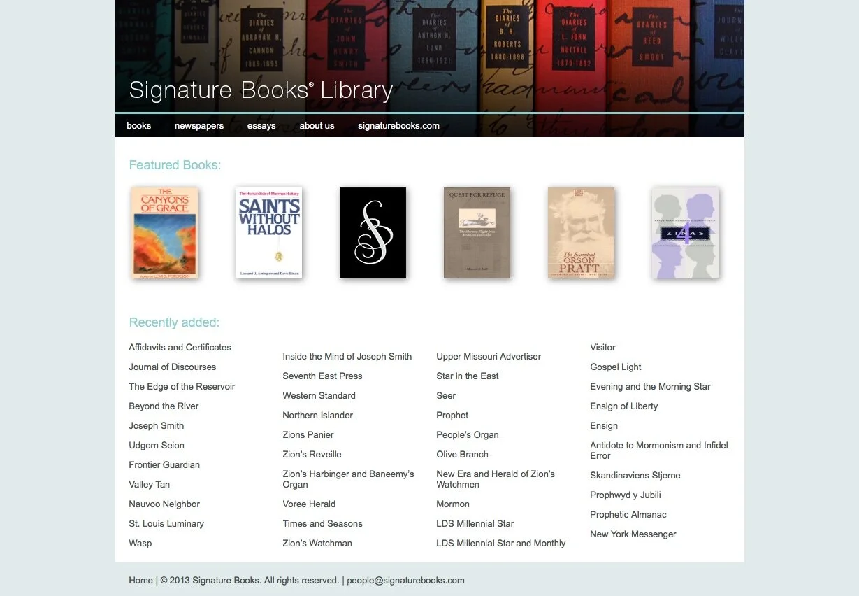 Collections — Signature Books