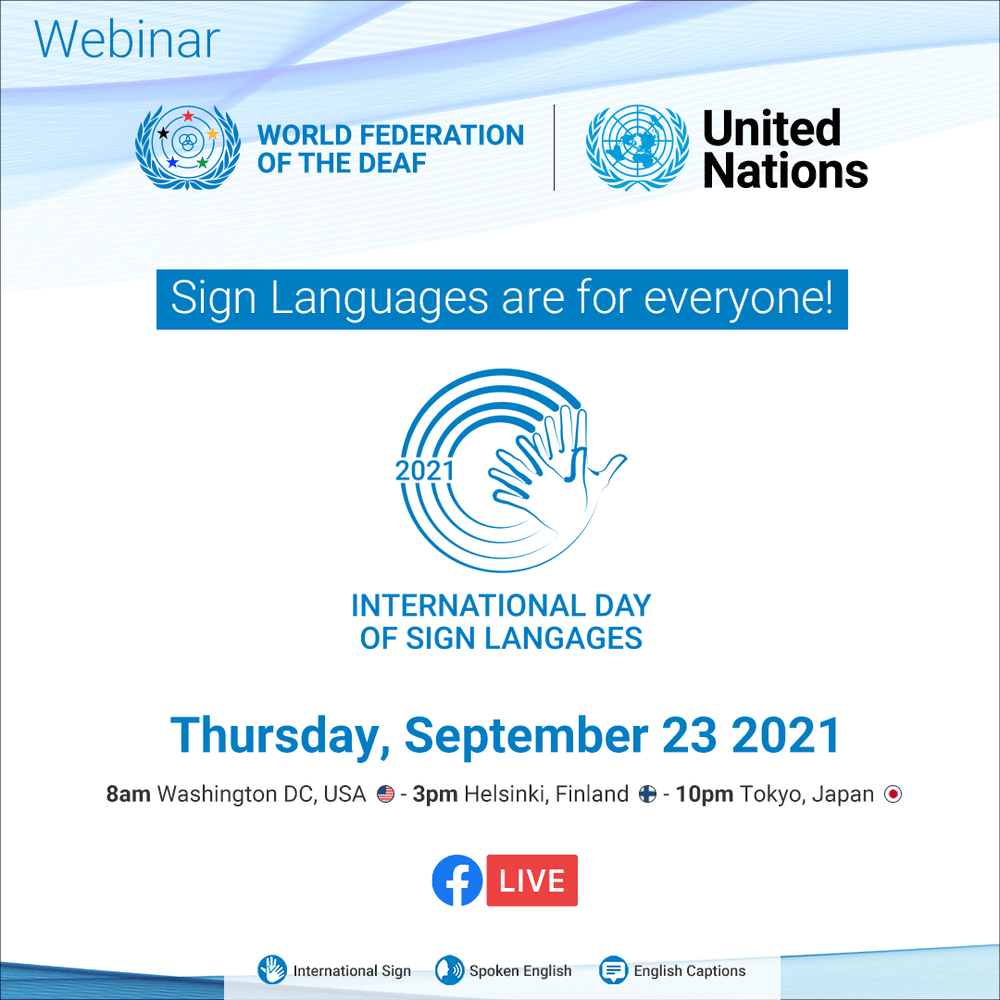 Celebrate International Week of the Deaf With These Events — Manitoba ...