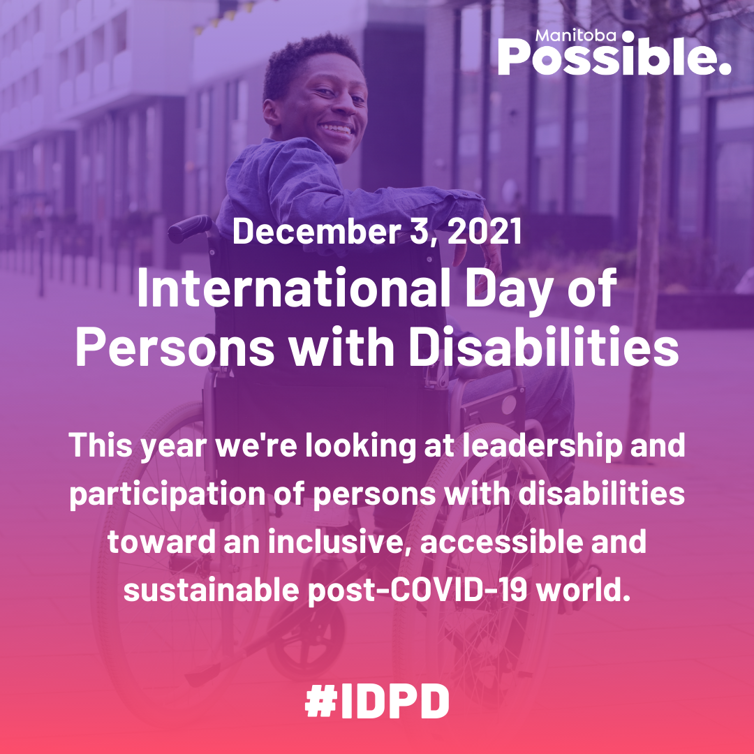 Dec 3, 2021: International Day of Persons with Disabilities 2021 Events ...