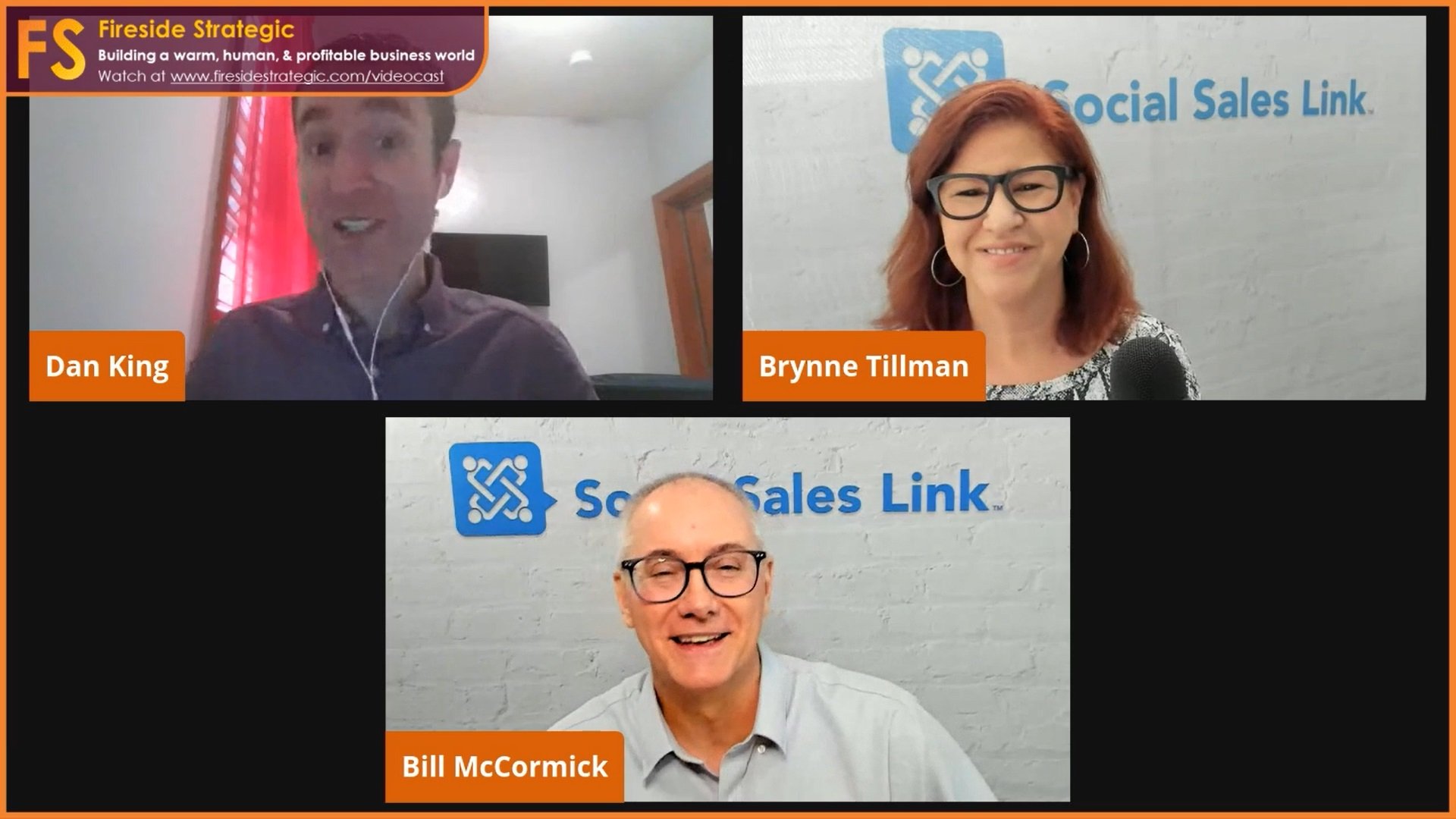 Brynne Tillman and Bill McCormick, Social Sales Link | Converting connections to conversations ...