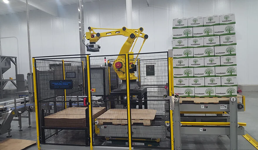 Robotic Automation, Robotic Palletizer, TransAutomation Robotic System
