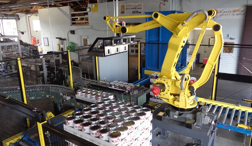 Robotic Automation, Robotic Palletizer, TransAutomation Robotic System