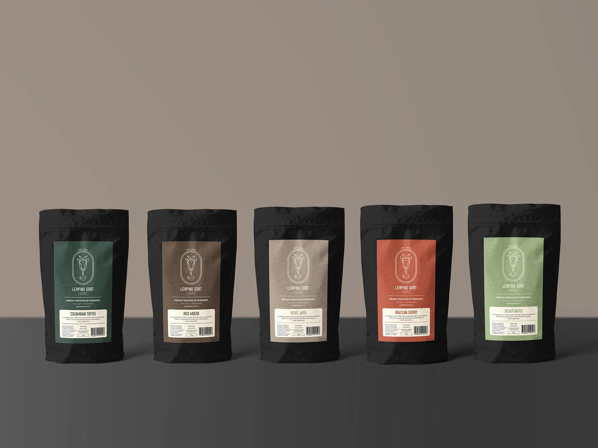 Leaping Goat Coffee — Moon Cheese Studio | Graphic Design & Creative ...