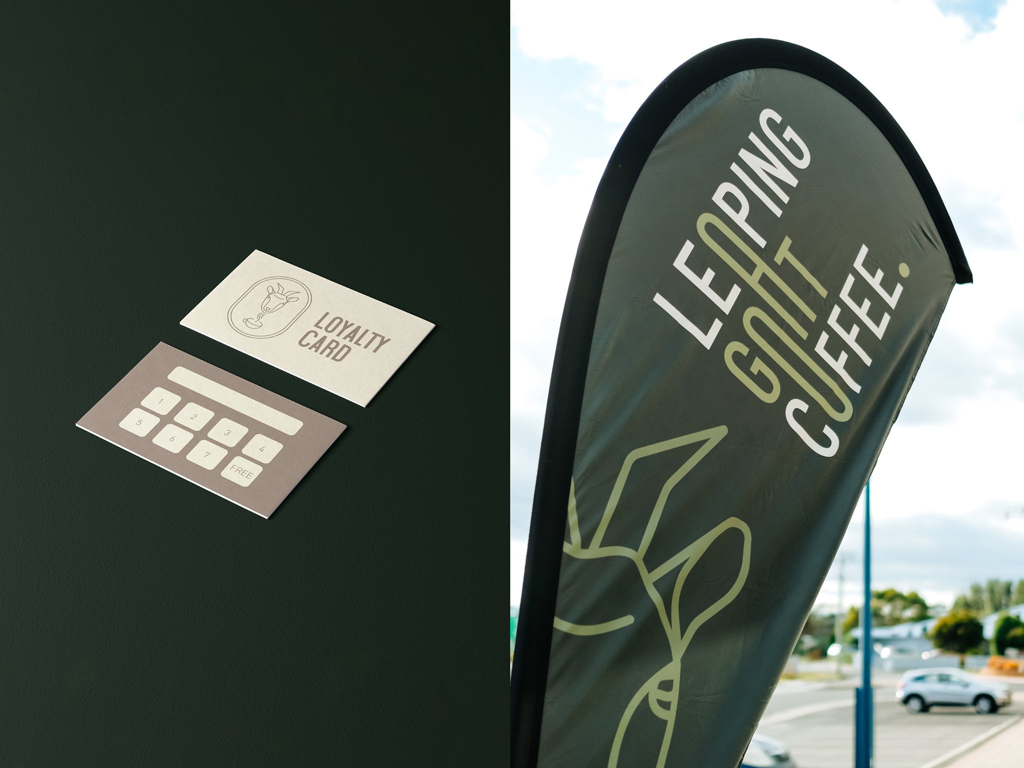 Leaping Goat Coffee — Moon Cheese Studio | Graphic Design & Creative ...