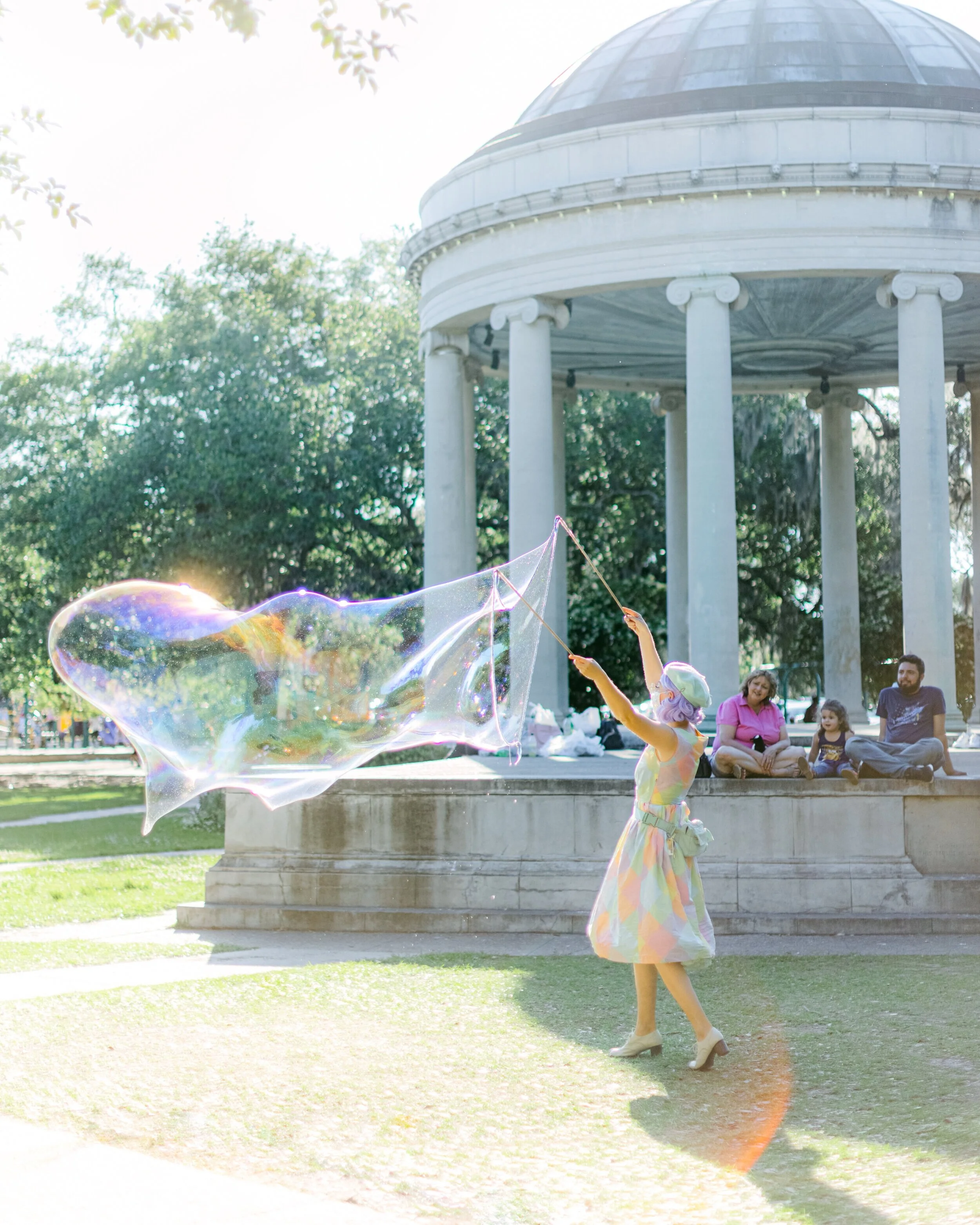 Hire Me — Bubble Lady Linda