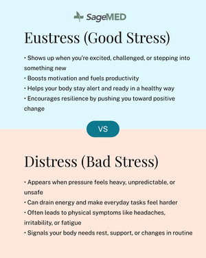 Eustress vs Distress: Good and Bad Stress Guide — SageMED