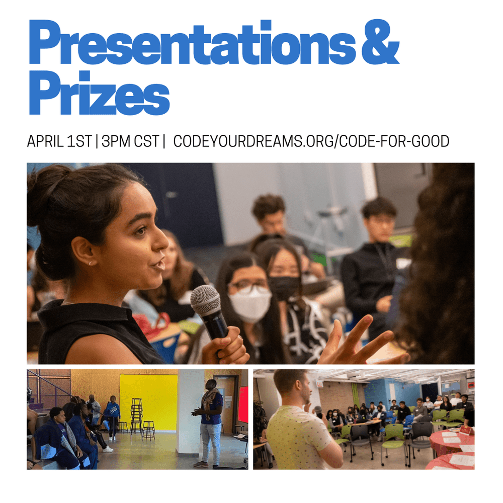 Code for Good Hackathon — Code Your Dreams