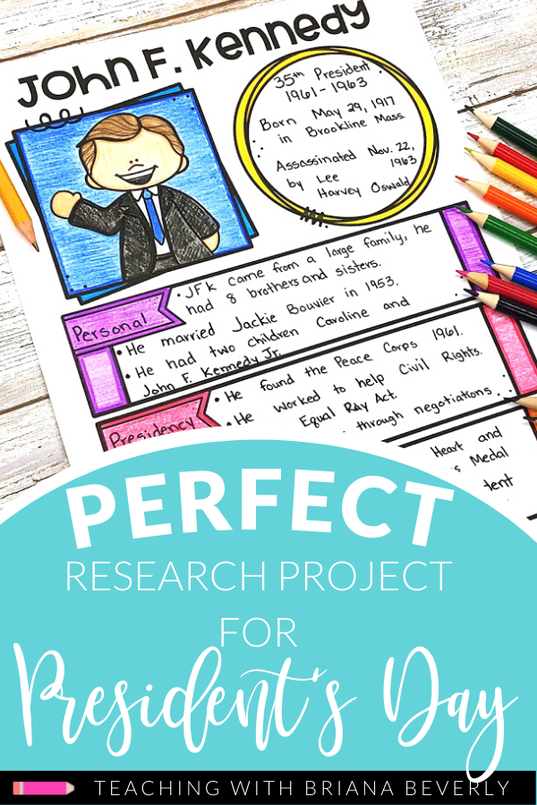 Introducing Research with a Guided Presidents Research Project ...