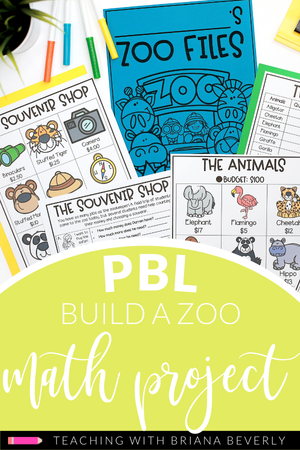 Project Based Learning Activity: Build a Zoo — Teaching With Briana Beverly