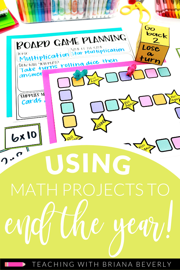 End of the Year Math Projects — Teaching With Briana Beverly