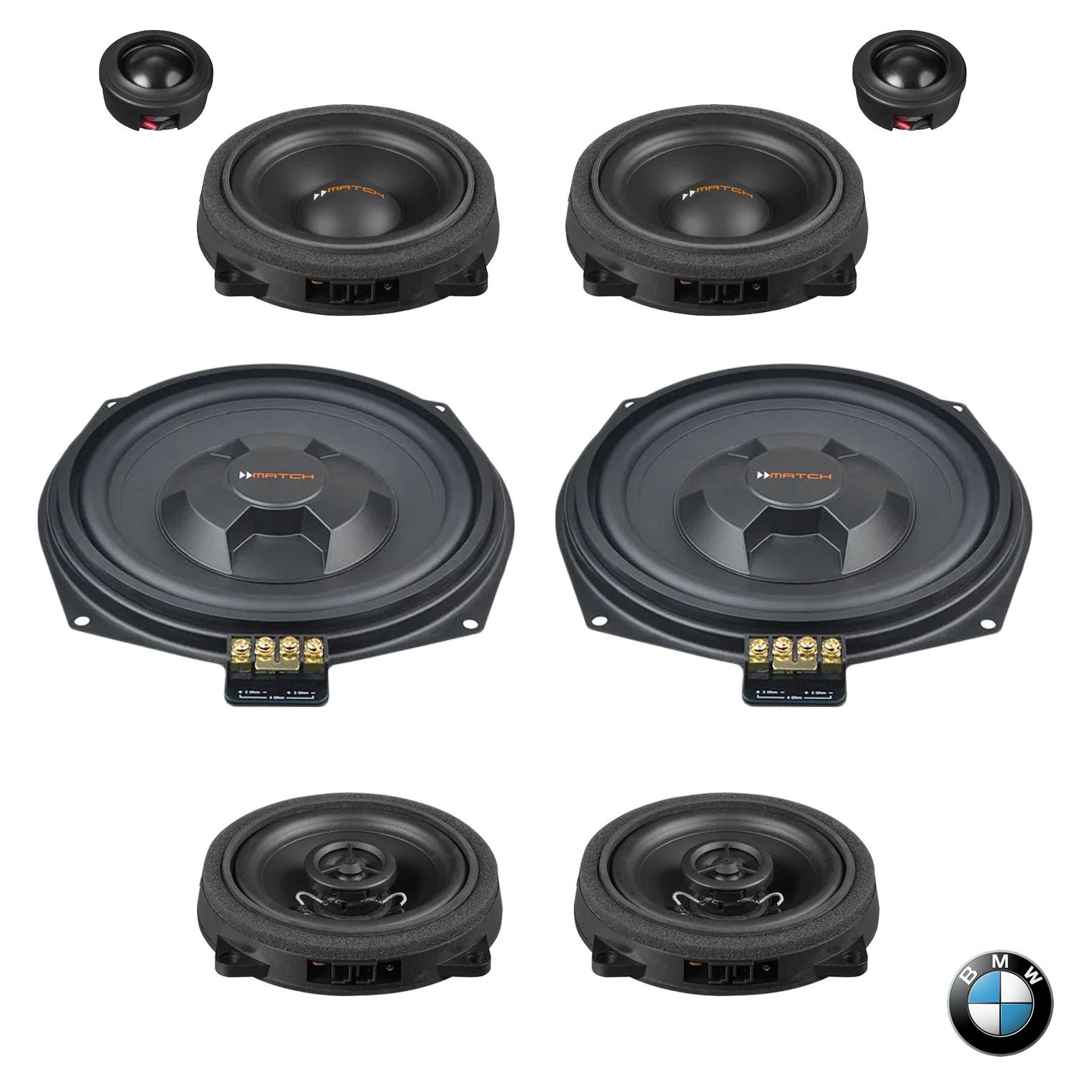 BMW Basic Sound F/G Gen - Speaker & Subwoofer Upgrade Package | MATCH ...