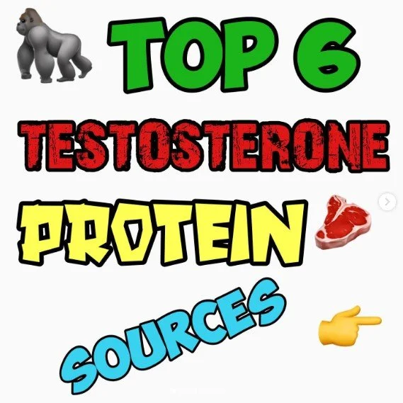 🥩Top 6 Testosterone Boosting Protein Sources — Team3DAlpha