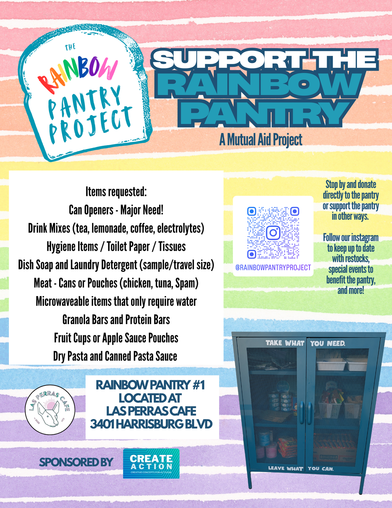 Rainbow Pantry Project — Create Action Design
