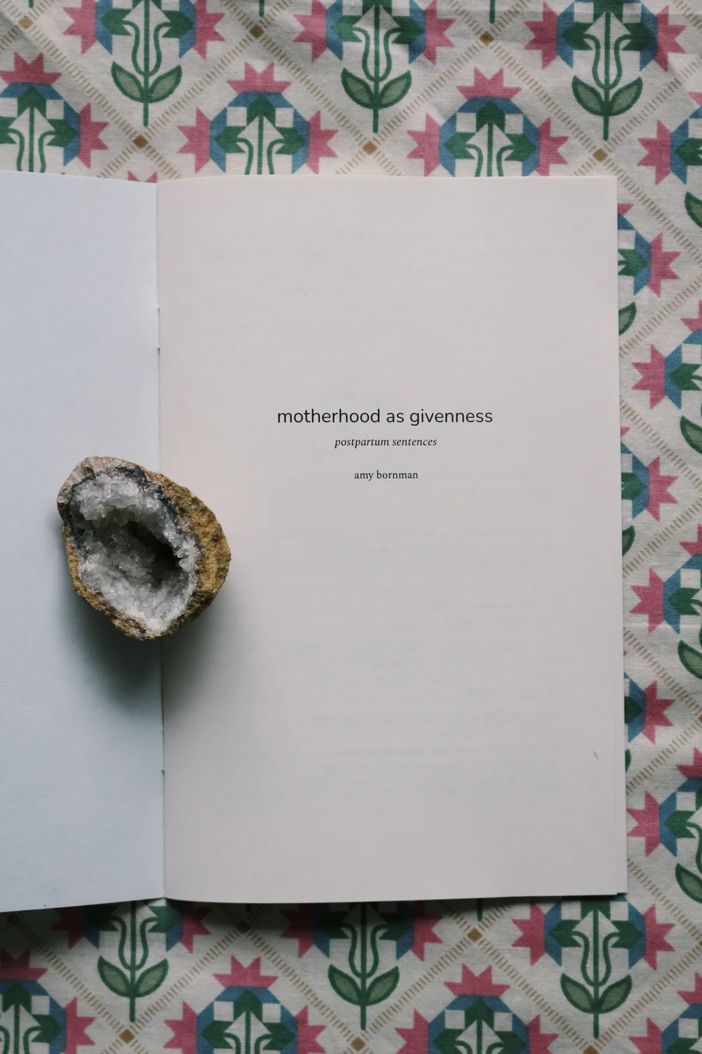 Matrescence Reading List -- Print Zine — amy bornman