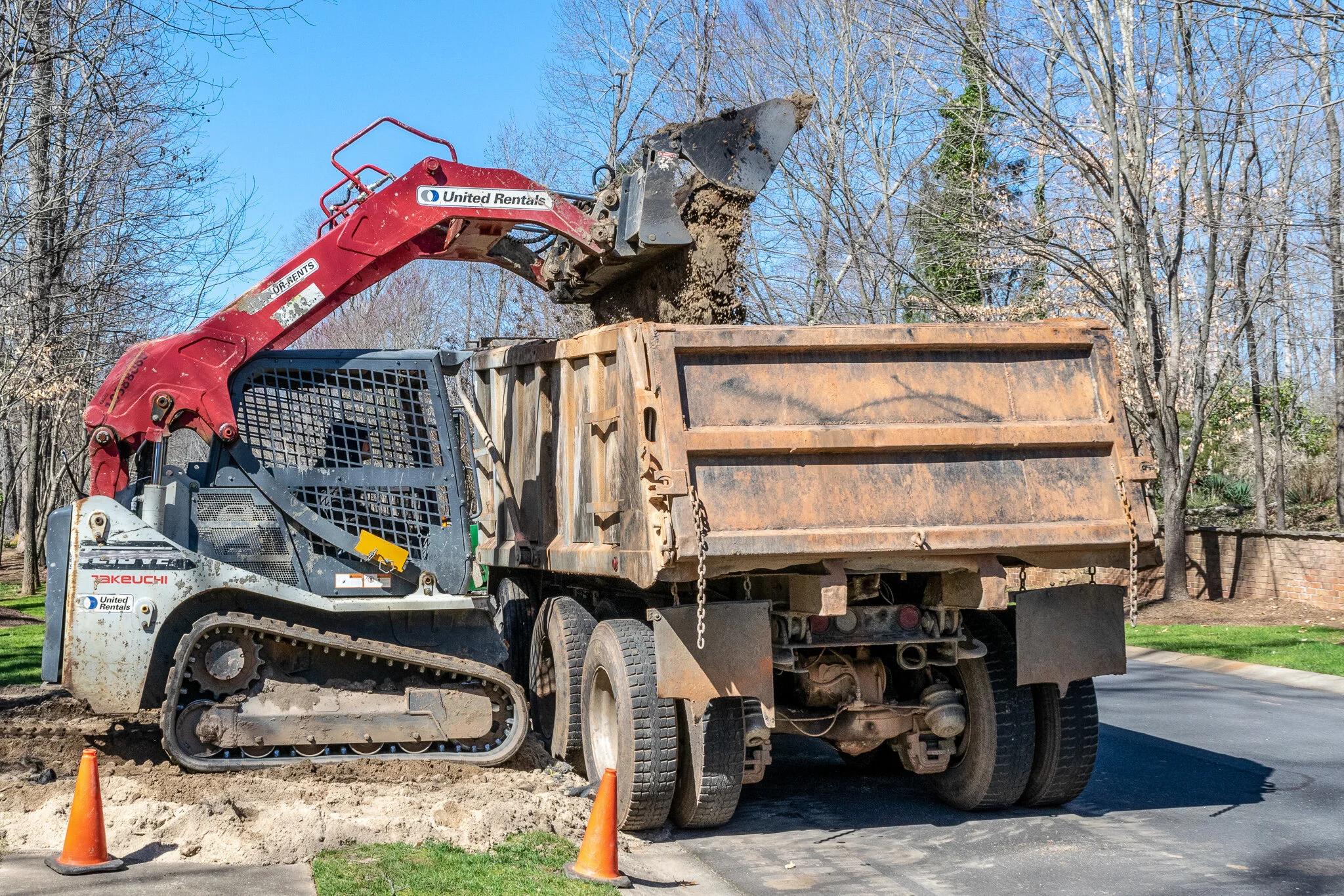 Dredging Contractor Revives Charlotte Pond — Dragonfly Pond Works