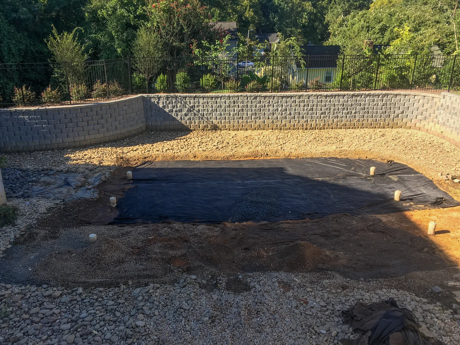 Sand Filter: Stormwater Control Measure Restoration — Dragonfly Pond Works