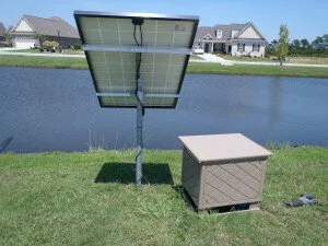 Solar Aeration — Dragonfly Pond Works