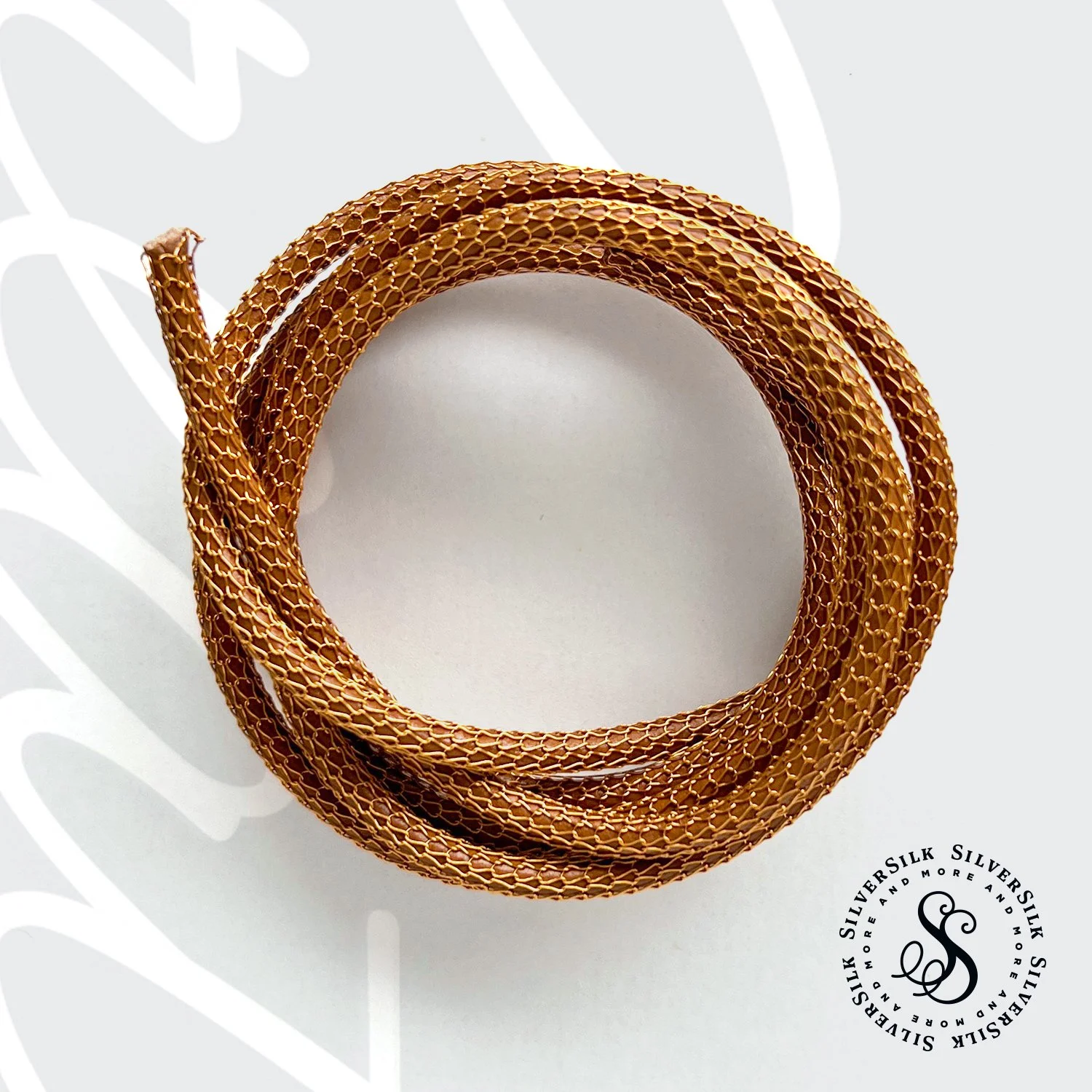 Knitted Leather Chain | Discover Unique Craftsmanship — SilverSilk & More