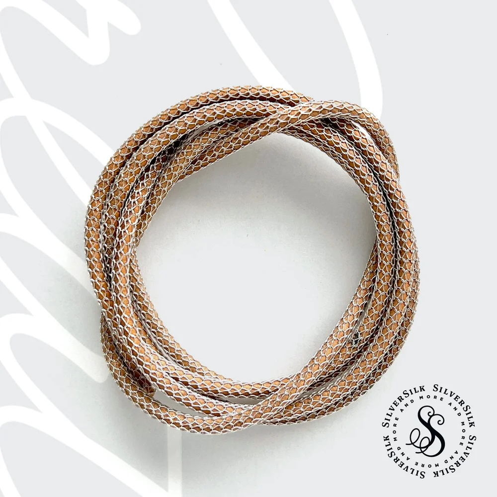 Knitted Leather Chain | Discover Unique Craftsmanship — SilverSilk & More