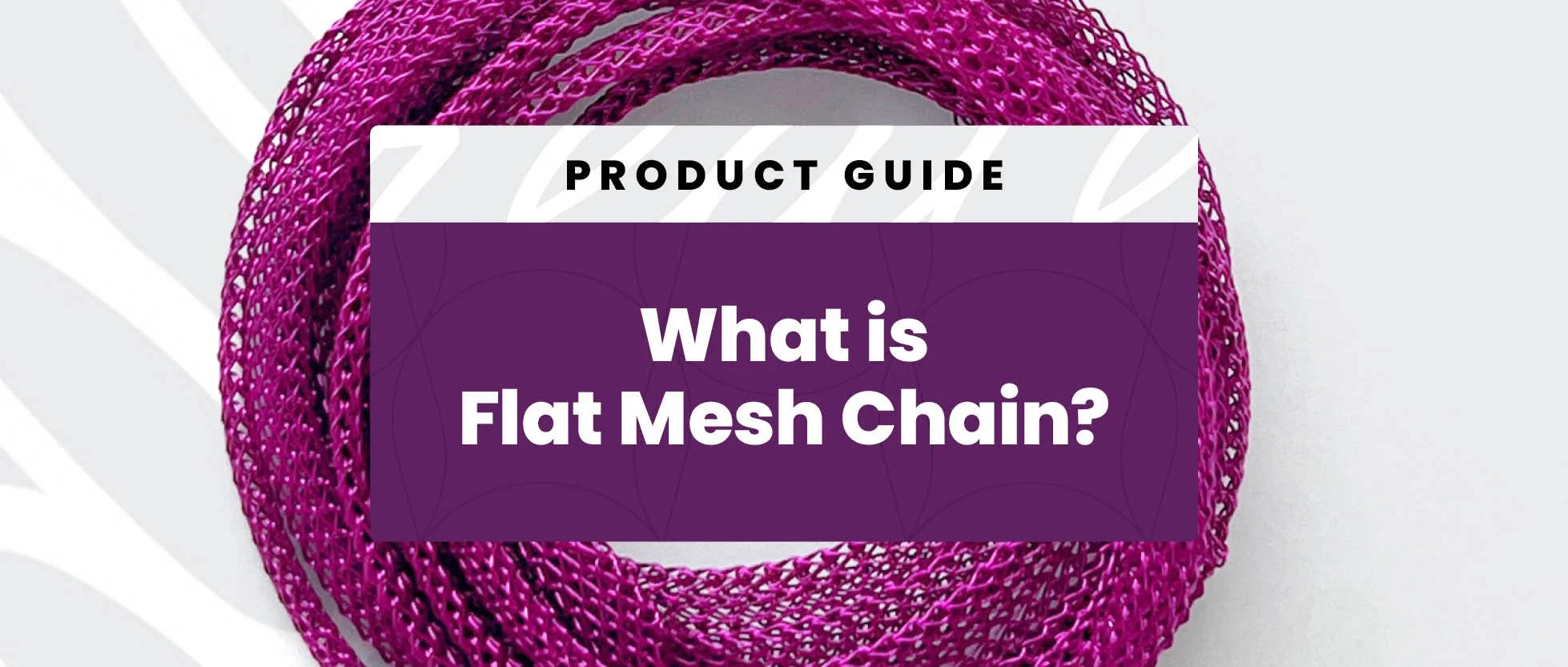 Flat Mesh Chain: Maximum Flexibility — SilverSilk & More
