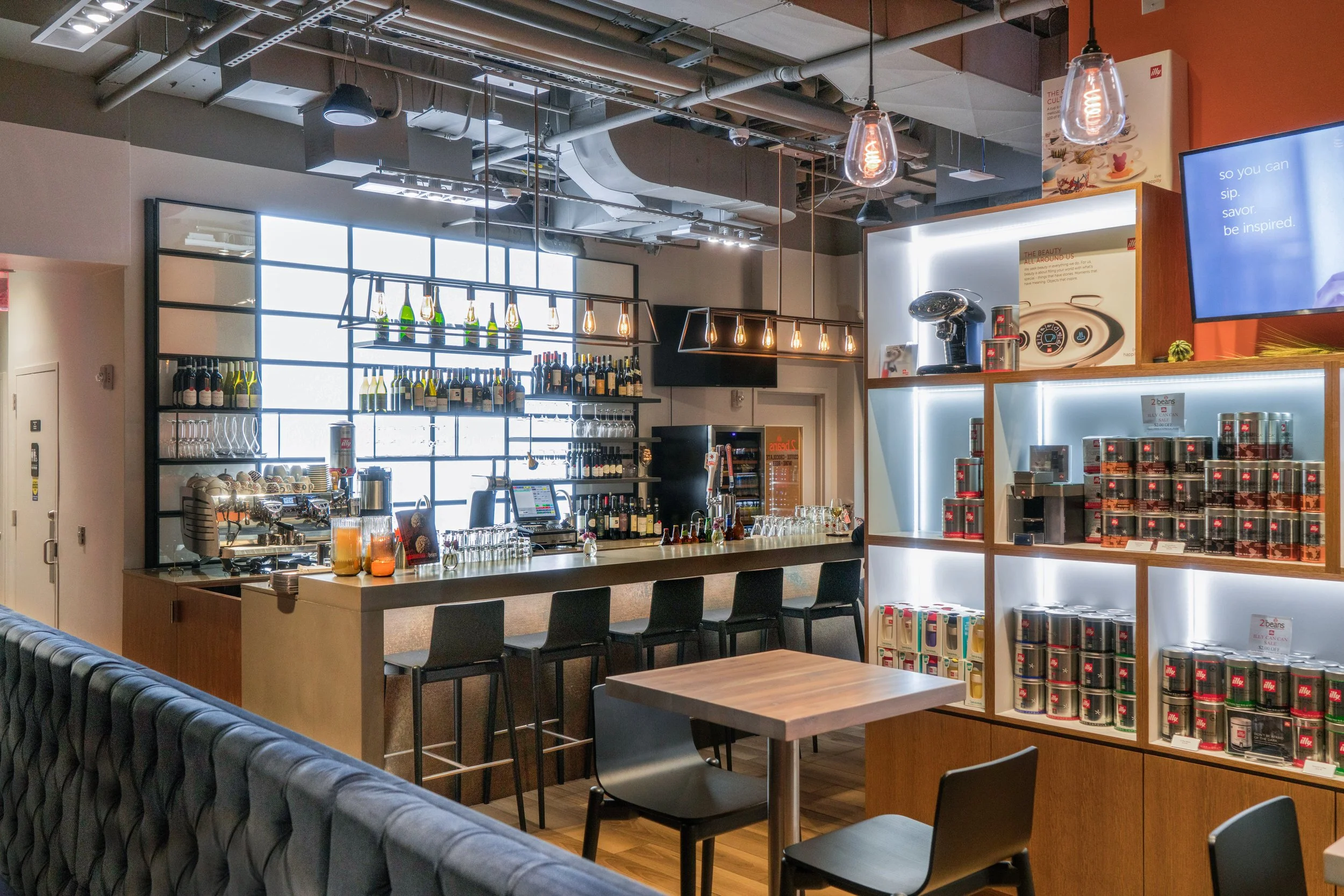 2|beans at Hyatt House — Kahn Architecture