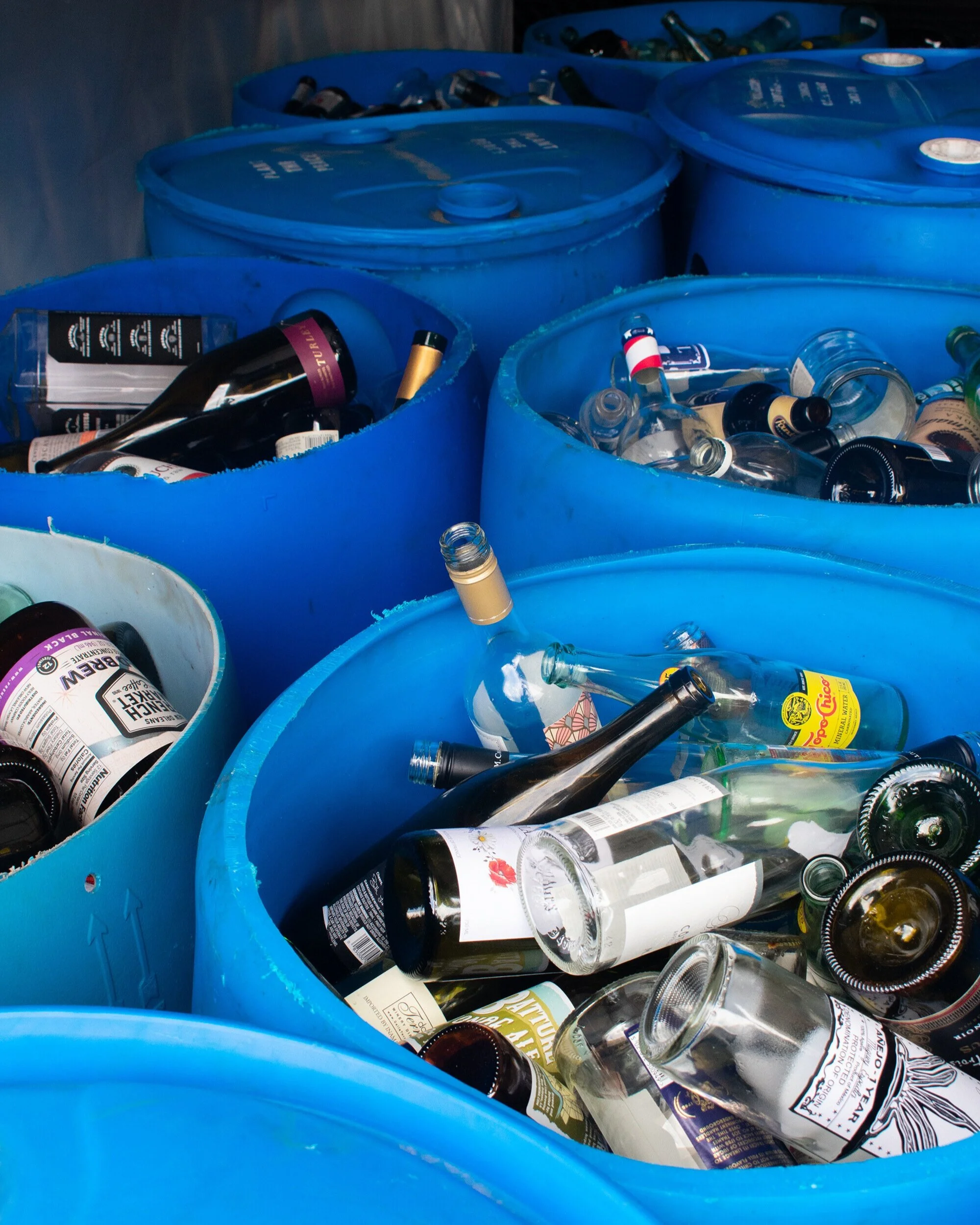 Free Recycling Drop-off in New Orleans — Glass Half Full