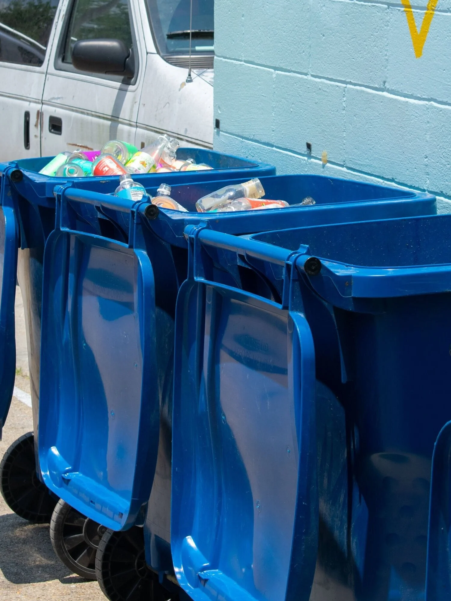 Free Recycling Drop-off in New Orleans — Glass Half Full
