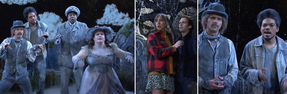 SNL: ‘Spooky Song’ with Chance the Rapper — Monster Complex