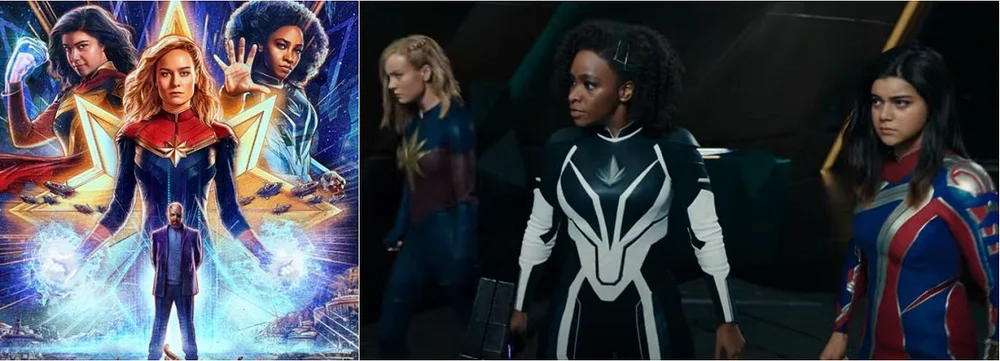 Watch the new The Marvels trailer—three superhero ladies in theaters ...