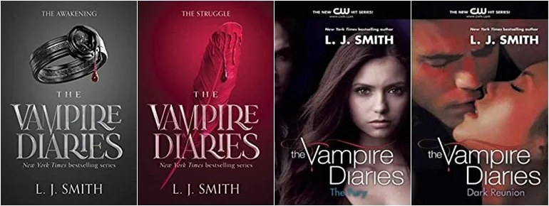 Complete Vampire Diaries books—the original novels, plus the spinoffs ...