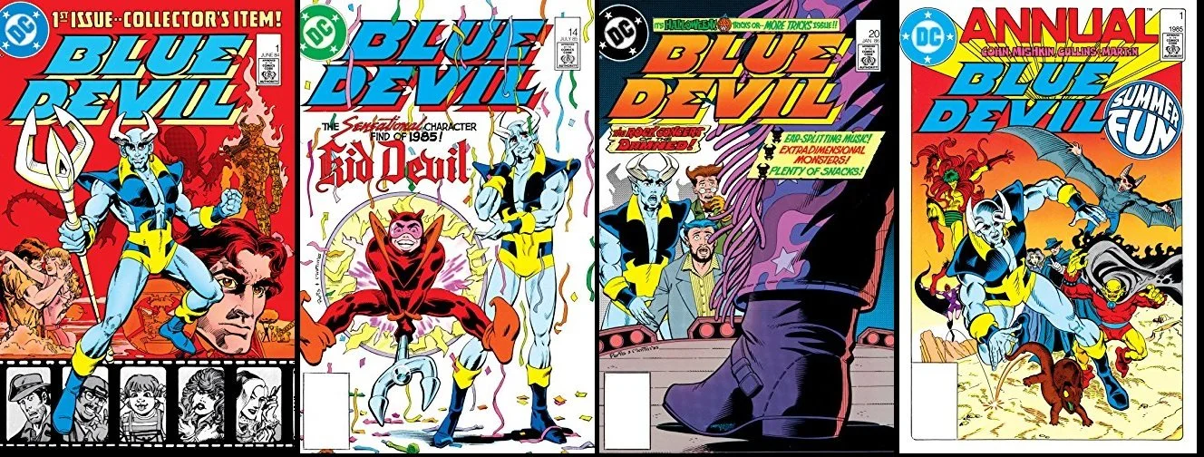 Blue Devil: Hilarious Horror Comedy Superhero Comic — Monster Complex
