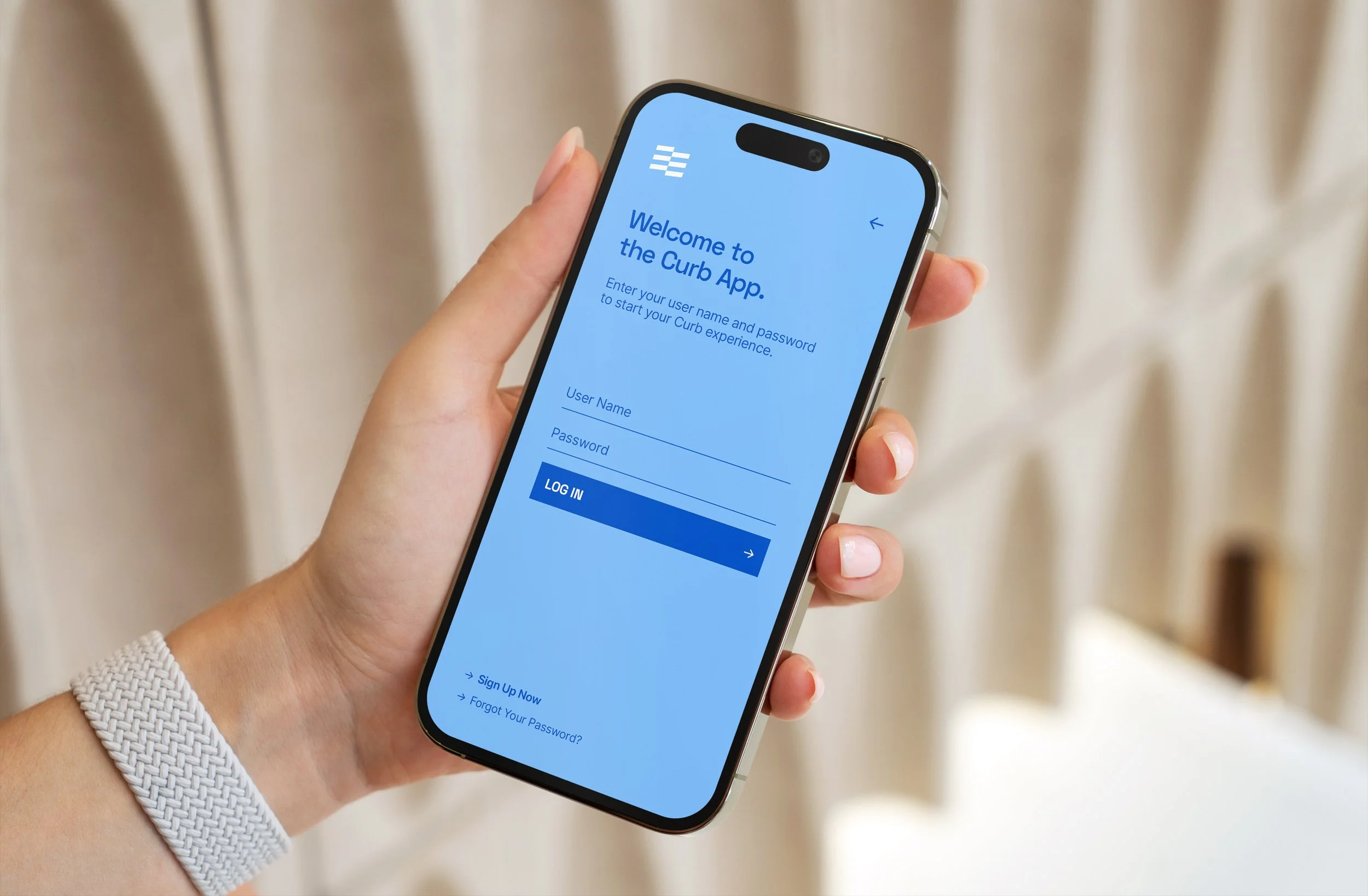 Curb Mobile App Design — Ozan Karakoc Branding and Design Studio