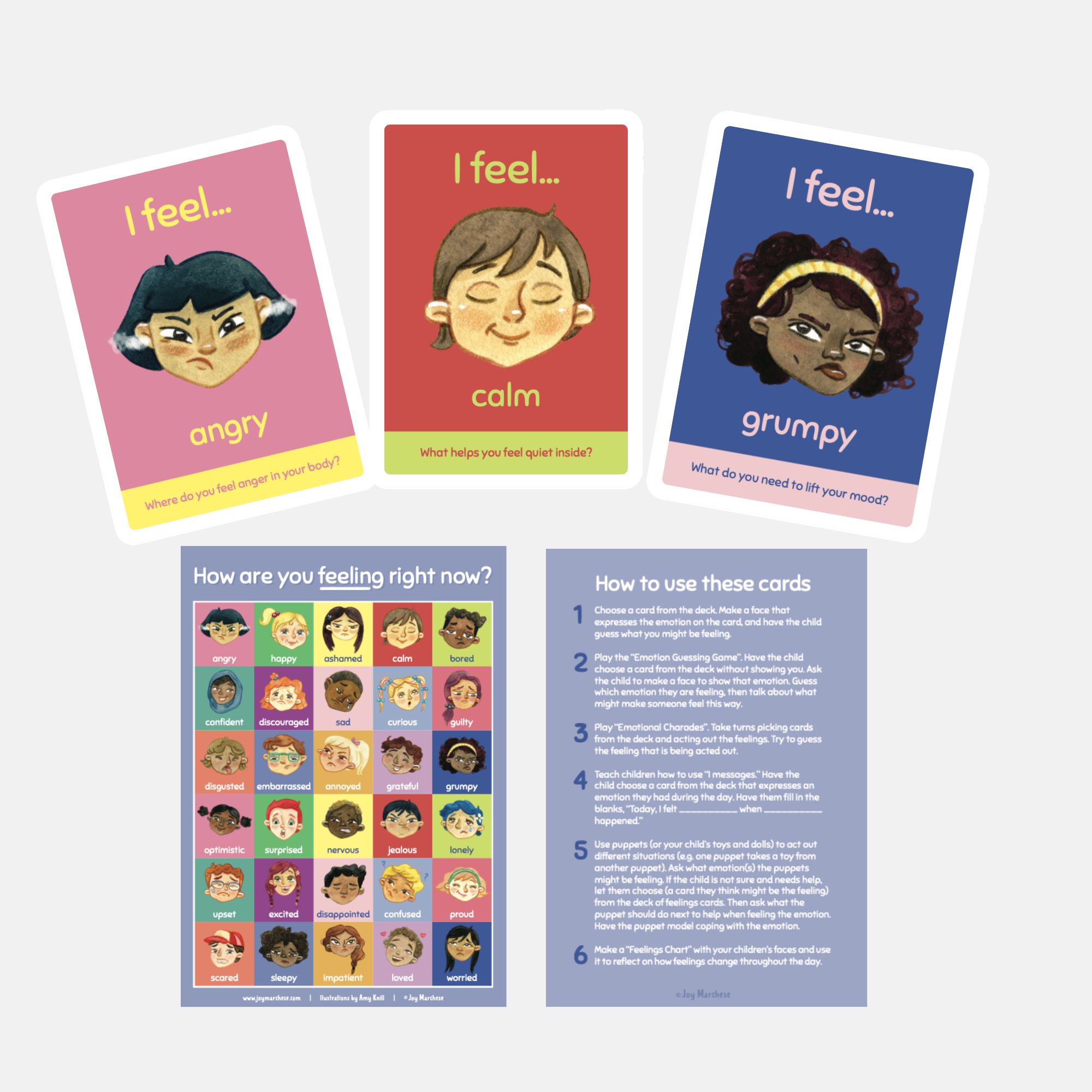 Digital Feelings Card and poster bundle — Joy Marchese
