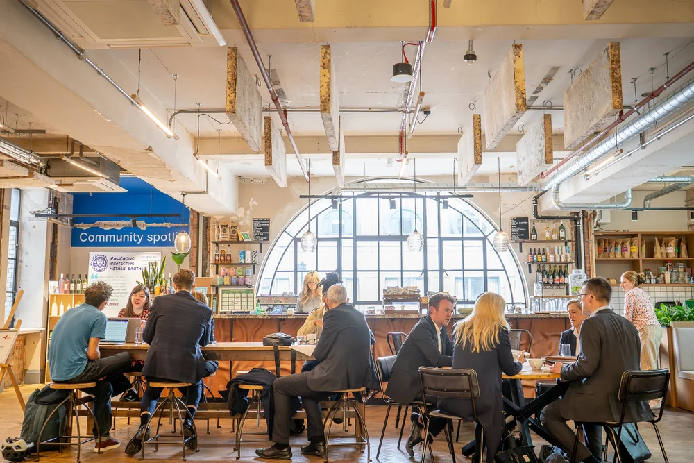 Co-working space in County Hall, Waterloo — Sustainable Ventures