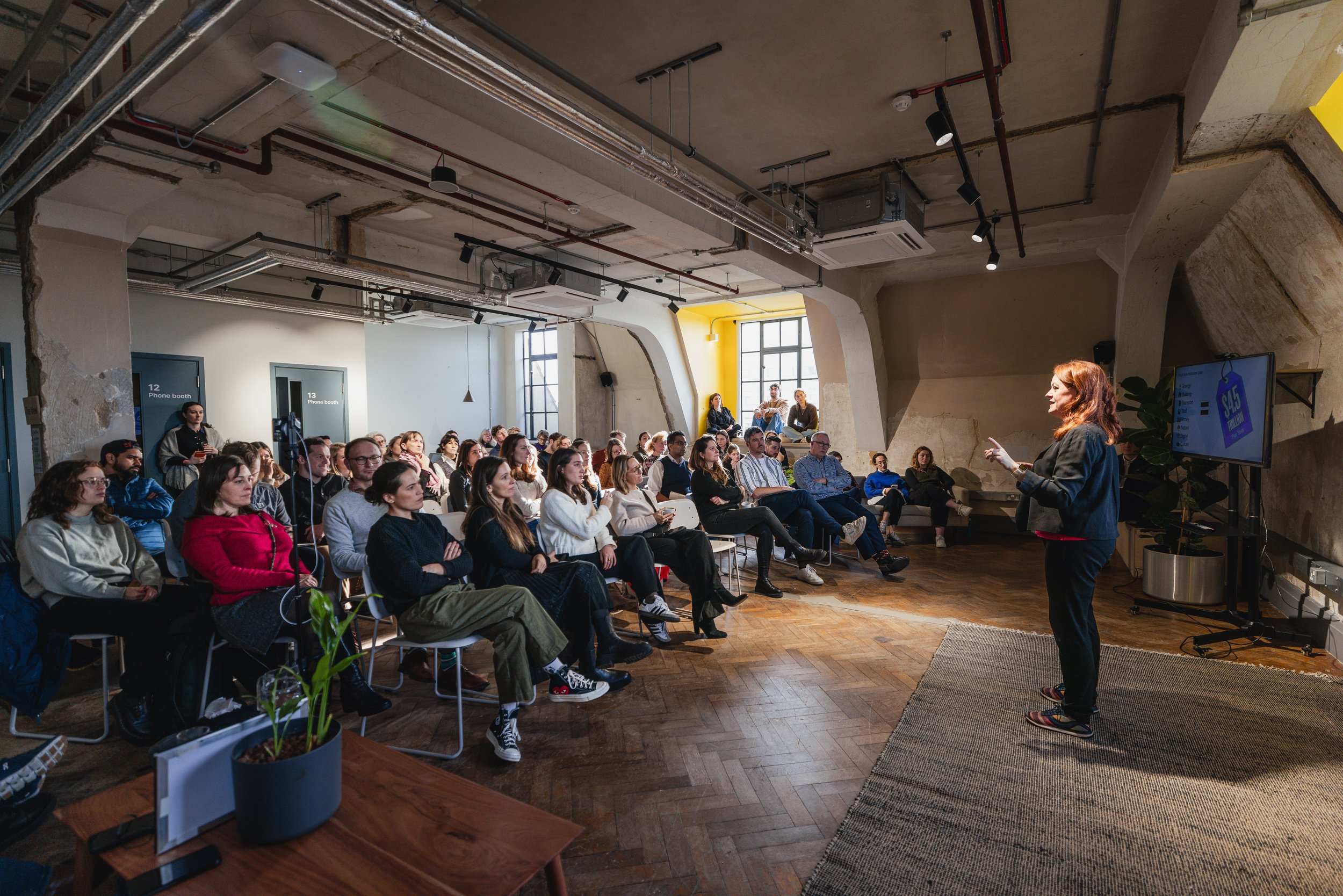 Co-working space in County Hall, Waterloo — Sustainable Ventures