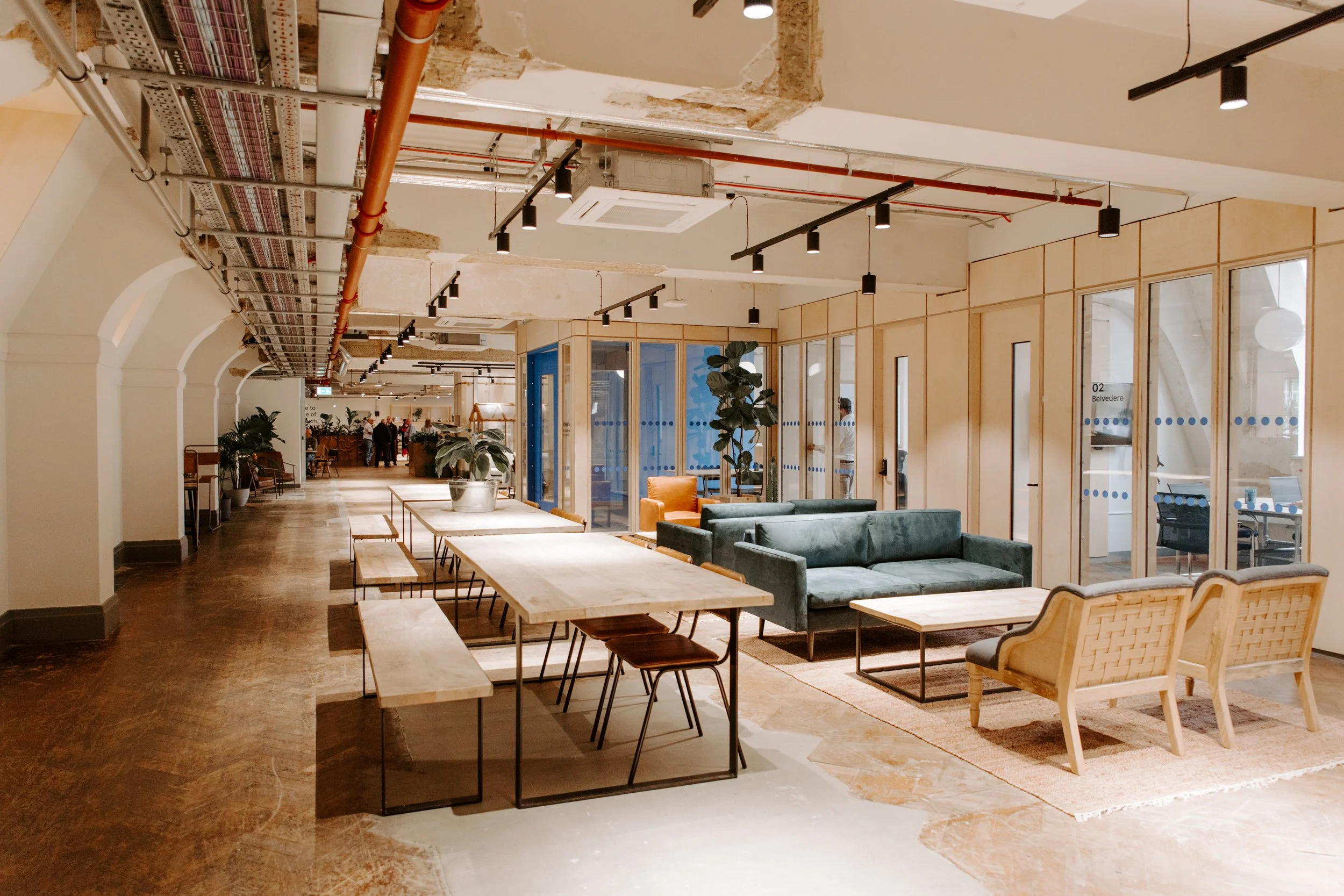 Co-working space in County Hall, Waterloo — Sustainable Ventures