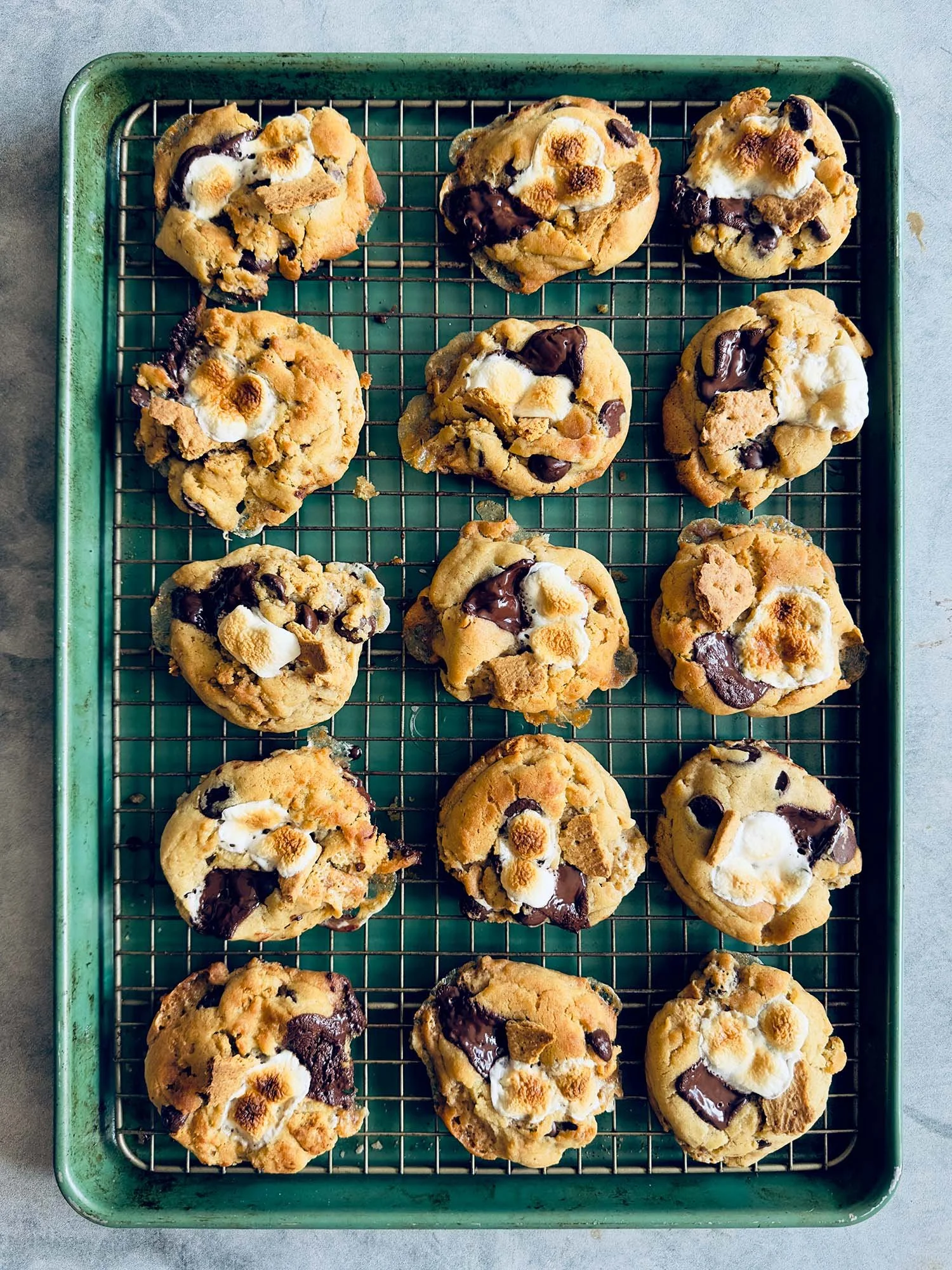 Miso Brown Butter S’mores Cookies — Peter Som