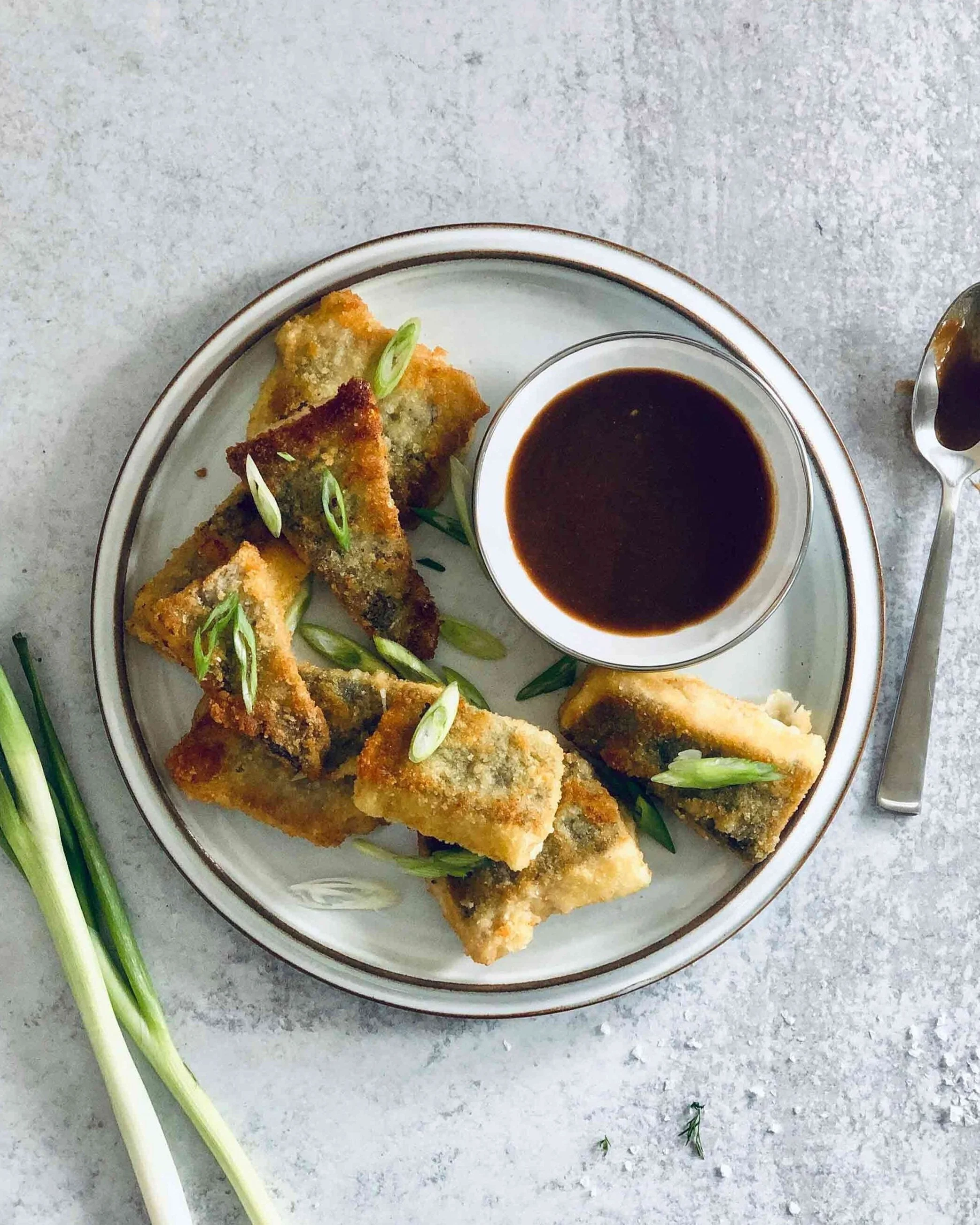 Crispy Fried Pollock with Hoisin Honey Dressing — Peter Som