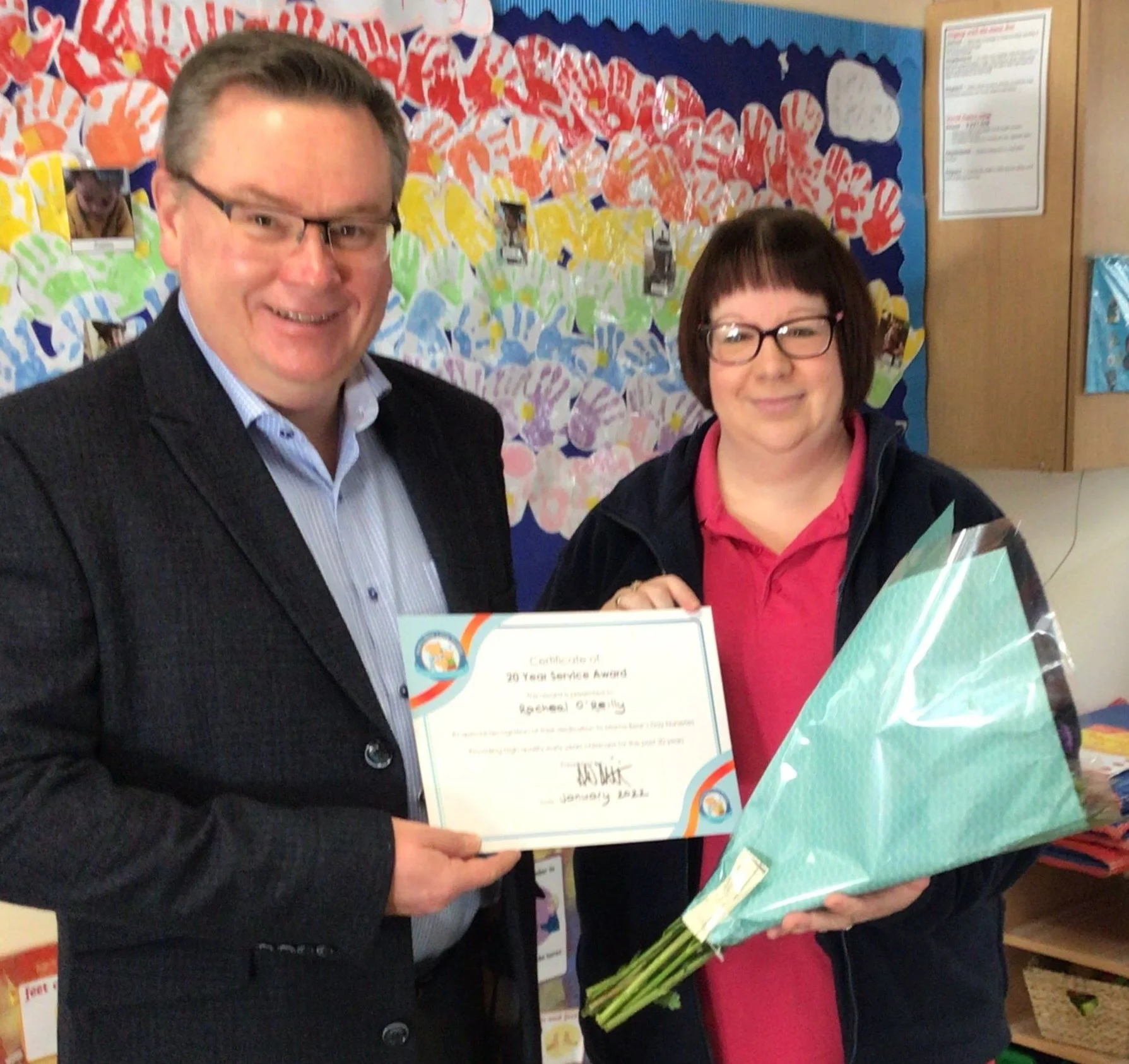 Rachel Celebrates Over 20 Years Service At Paignton Nursery Loop rachel-celebrates-over-20-years-service-at-paignton-nursery-loop