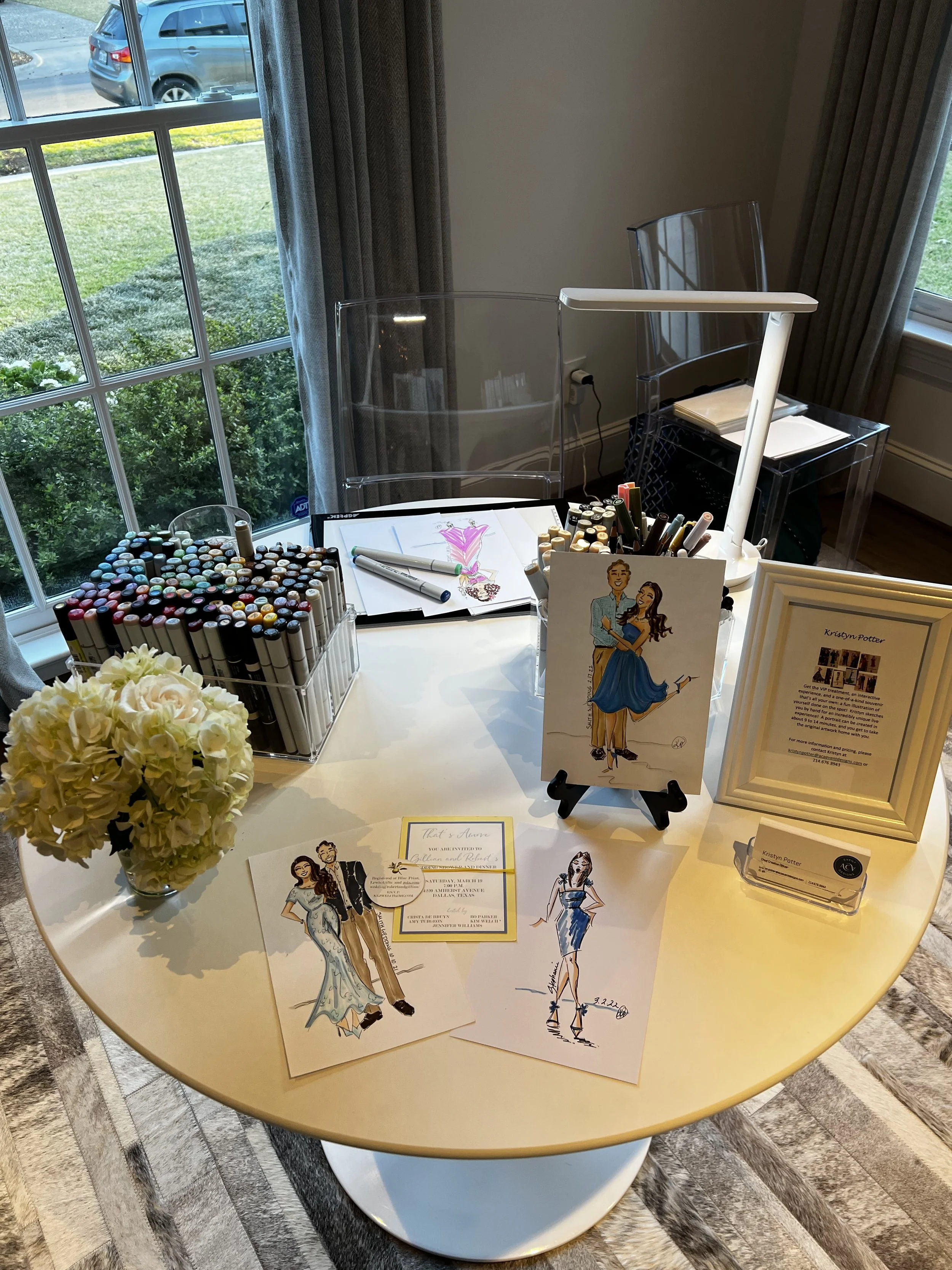 Live Illustrations for your Dallas, TX Event — ACA Designs | Custom ...