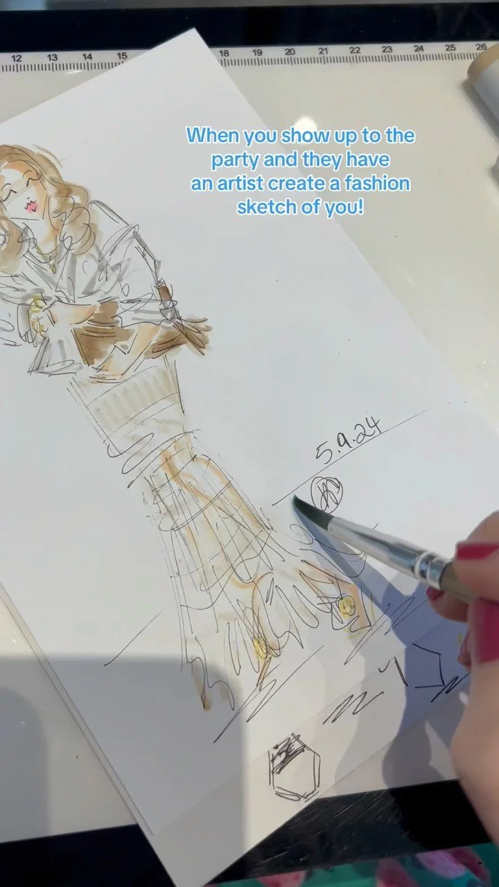 Fashion Illustrations & Event Design in Dallas, TX - ACA Designs