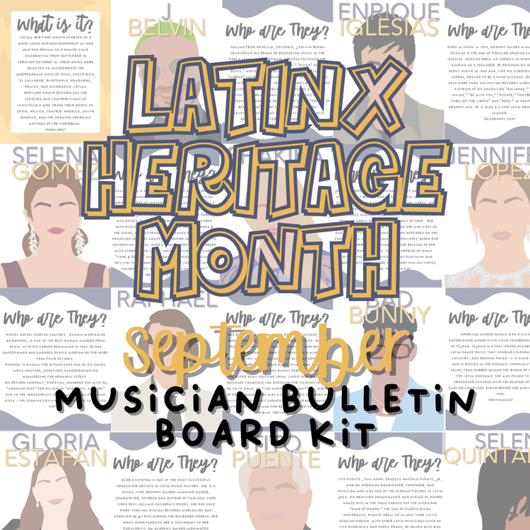 Latinx/Hispanic Heritage Month Music Classroom Resources — musicteachmama