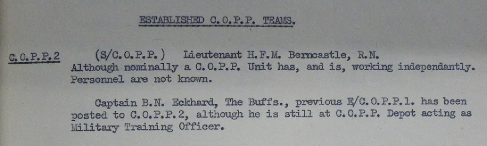 COPP Survey | COPP teams