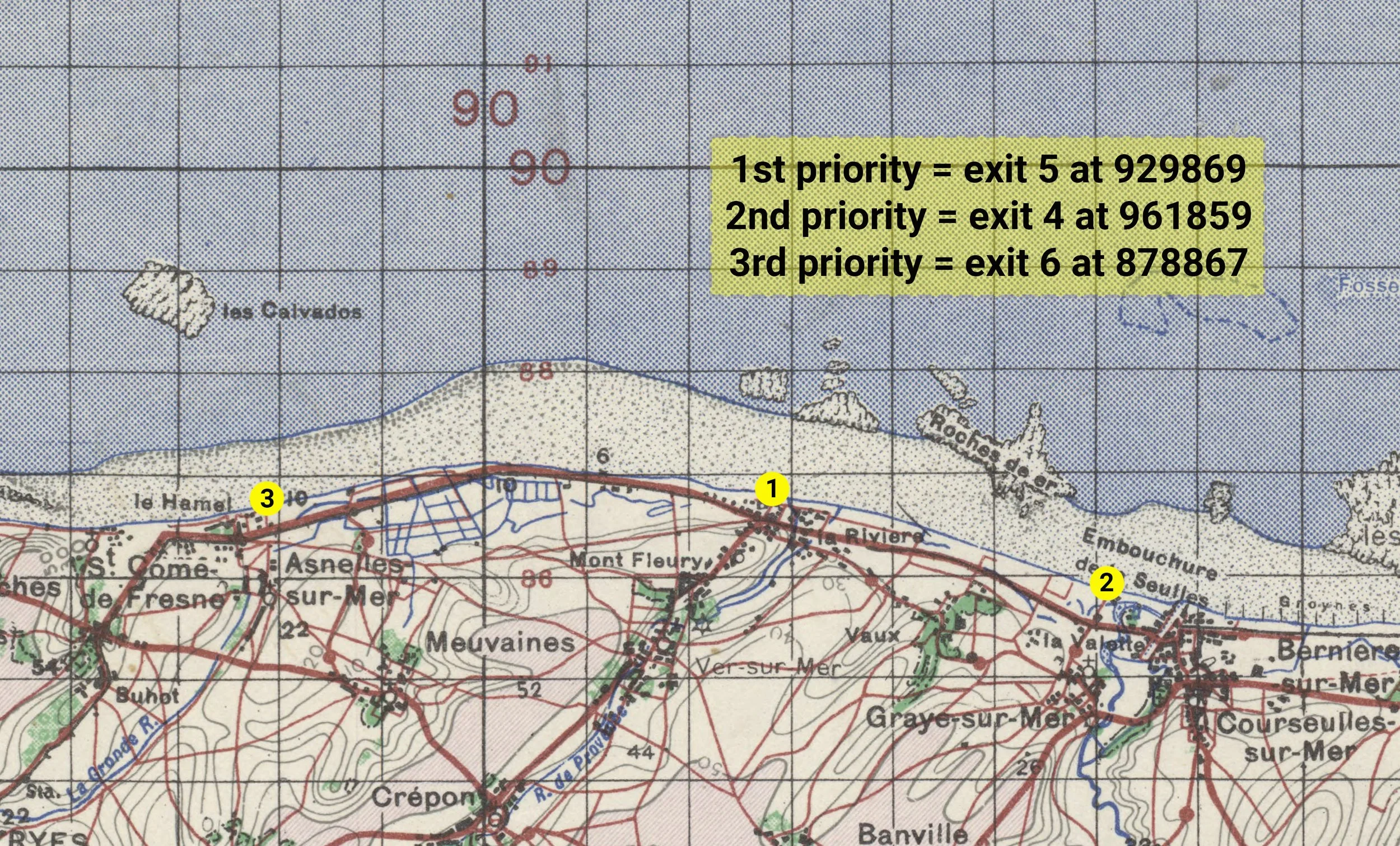 COPP Survey | Planning the Normandy recces