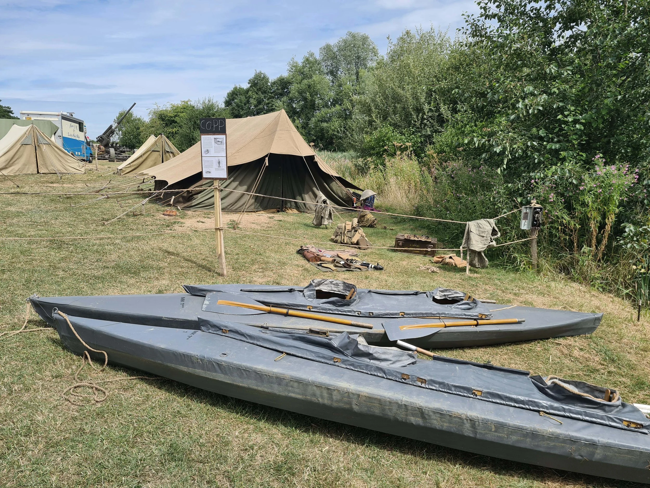 COPP Survey | Canoes at We Have Ways Fest