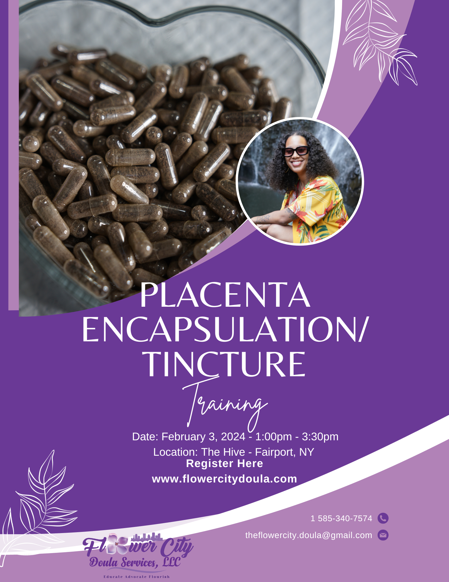 Placenta Encapsulation Training — Flower City Lactation & Doula ...