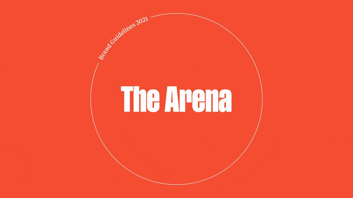 The Arena – Brand Identity by Dom Edwards Dom Edwards