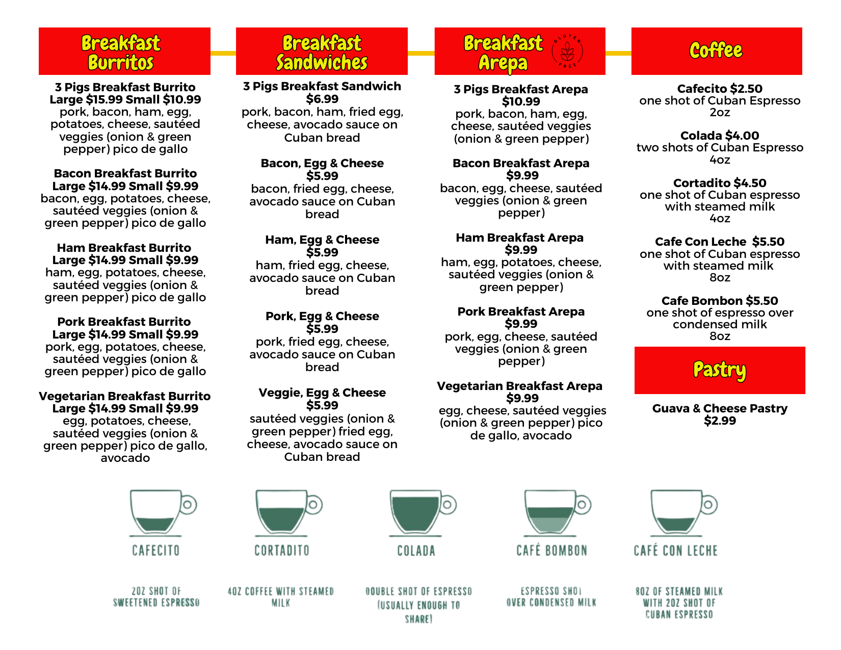 Authentic Latin Flavors in Helen, Georgia | Q'Paso Latin Grub Menu — Q ...