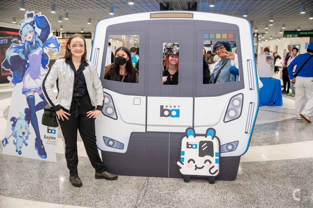 Meet the BART Anime Mascots @ Powell St — ChrisPang Productions