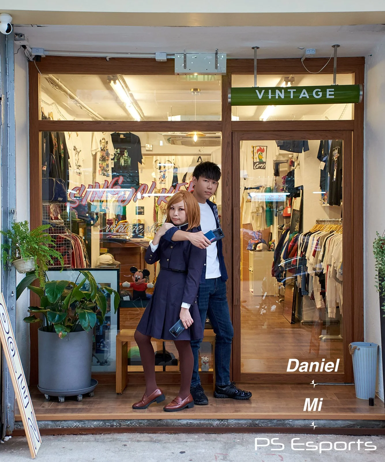 PS Esports 與 Daniel, Mi 聯手打造 2024 春夏時尚特輯 — PS Esports
